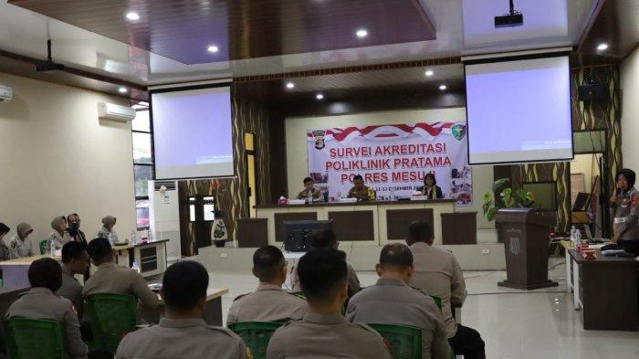 Poliklinik Pratama Polres Mesuji Polda Lampung Jalani Uji Penilaian Akreditasi Poliklinik ...