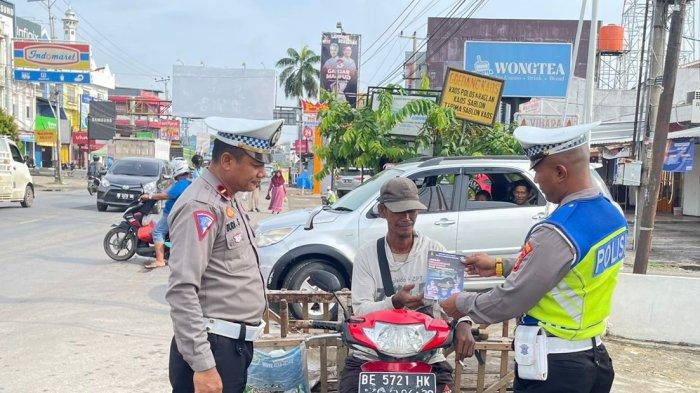 Polres Lampung Tengah Polda Lampung Lakukan Edukasi Tertib Lalu Lintas Jelang Ramadan 2024 ...