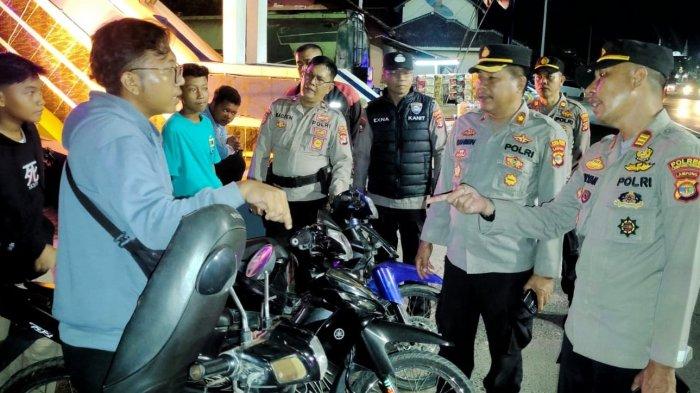 Cipta Kondisi Jelang Pemilu 2024, Polres Lampung Tengah Polda Lampung Patroli Skala Besar ...