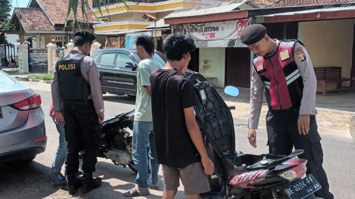 Polres Metro Polda Lampung Lakukan Patroli Cipta Kondisi Antisipasi Tawuran Remaja ...