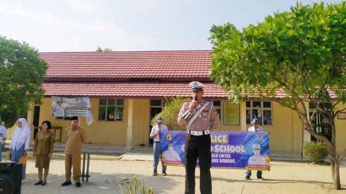 Jajaran Polda Lampung Beri Penyuluhan Ratusan Pelajar SMK MMT Penawar Aji, Ini Tujuannya ...