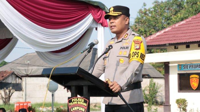 Polres Tulangbawang Polda Lampung Gelar Lomba PBB Tingkat SMA dan SMP - Tribunlampung.co.id