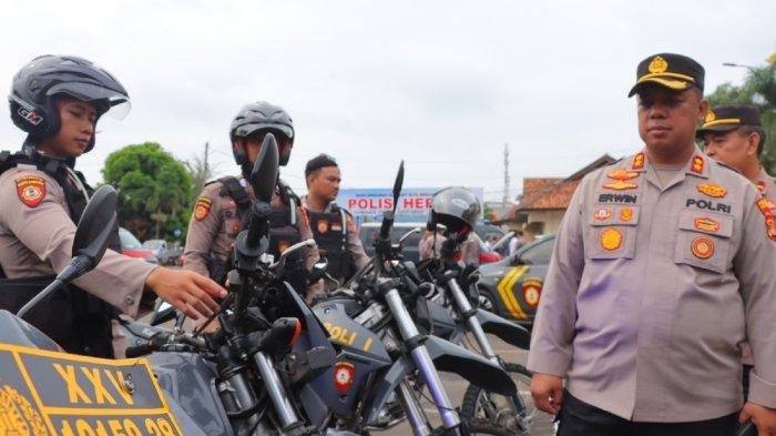 Polresta Bandar Lampung Polda Lampung Cek Randis Jelang Pendistribusian Logistik Pemilu 2024 ...