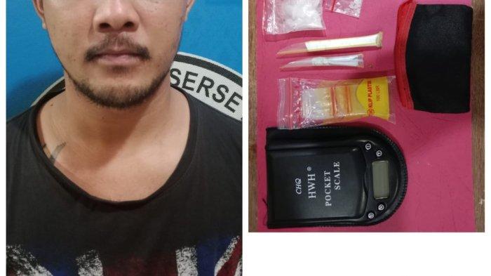 Polres Lamteng Polda Lampung Ringkus Pria 30 Tahun Karena Simpan Sabu di Rumah - Tribunlampung.co.id