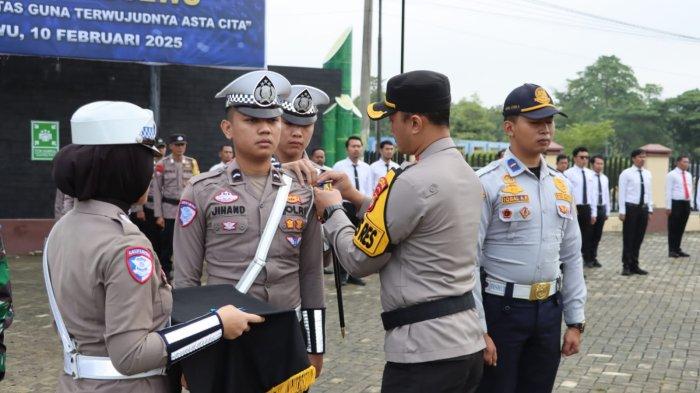 Polres Pringsewu Lampung Gelar Operasi Keselamatan Krakatau Selama Dua Pekan - Tribunlampung.co.id