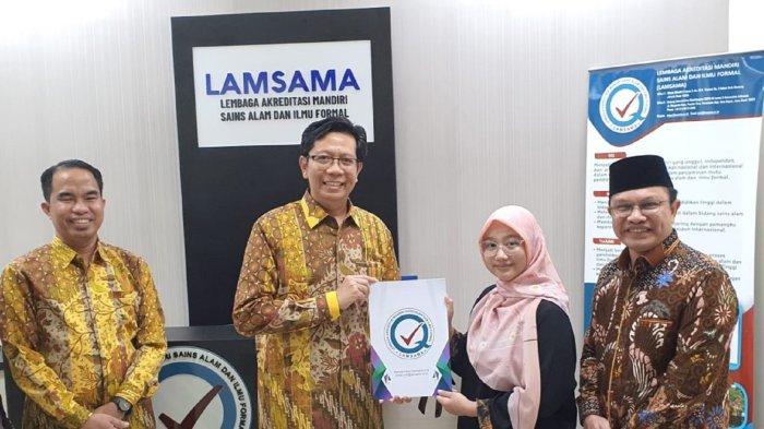 Prodi Kimia UIN RIL Raih Akreditasi LAMSAMA - Tribunlampung.co.id