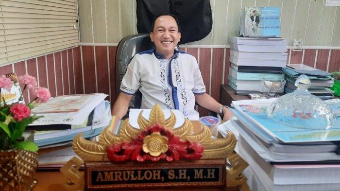 Profil Amrulloh Sekretaris Komisi I DPRD Metro Hobi Berdiskusi - Tribunlampung.co.id