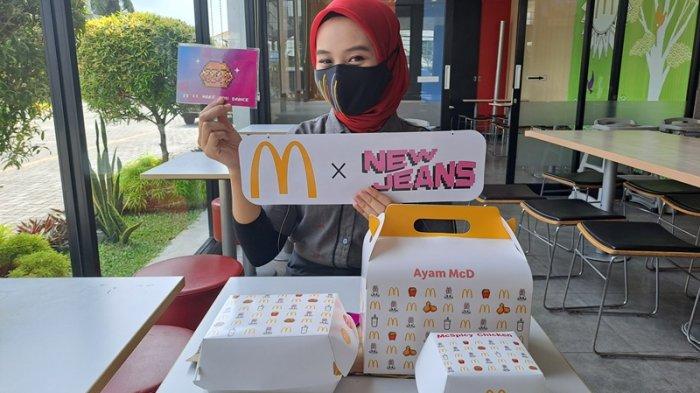 Promo McDonald's x NewJeans, Beli Paket K-Meal Gratis Post Card - Tribunlampung.co.id