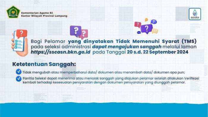 10.236 Pelamar Formasi Kanwil Kemenag Lampung Lolos Hasil Seleksi ... 10.236 Pelamar Formasi Kanwil Kemenag Lampung Lolos Hasil Seleksi ...