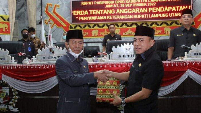 APBD Lampung Utara Tahun 2023 Diproyeksi Alami Defisit Rp 17 Miliar - Tribunlampung.co.id