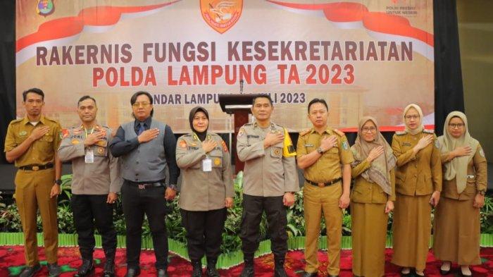 Rakernis Setum Polda Lampung Diharapkan Dorong Pengelolaan Dokumentasi ...