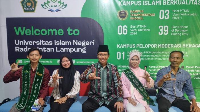 UIN Raden Intan Lampung Buka Layanan Informasi Penerimaan Mahasiswa Baru - Tribunlampung.co.id