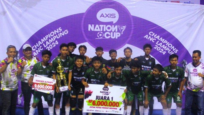 SMAN 4 Metro Kembali Juara 1 Turnamen Futsal Pelajar AXIS Nation Cup ...
