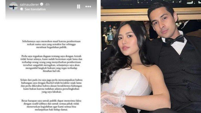 Klarifikasi Salim Nauderer Soal Isu Selingkuh dengan Azizah Salsha - Tribunlampung.co.id