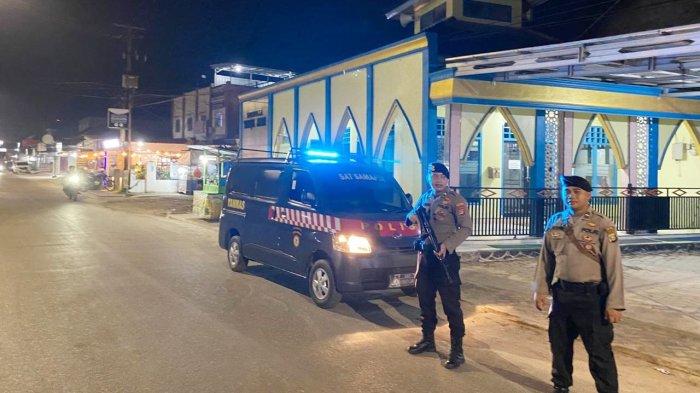 Samapta Polres Tulangbawang Polda Lampung Gelar Blue Light Patrol, Ini ...
