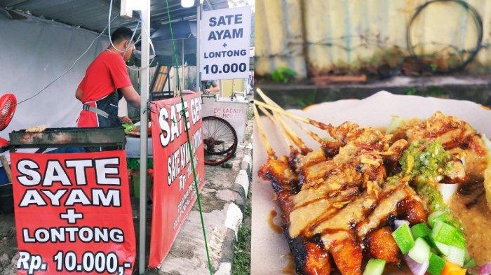 Sate Geh, Tempat Kuliner di Lampung Cuma Rp 10 Ribu Plus Lontong ...