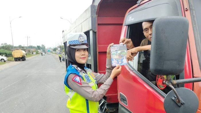 Cegah Kecelakaan, Satlantas Polres Lampung Tengah Polda Lampung Kampanye Keselamatan Berlalu ...
