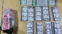 Polres Metro Lampung Bekuk Pengedar Narkoba di Gudang JNT - Tribunlampung.co.id