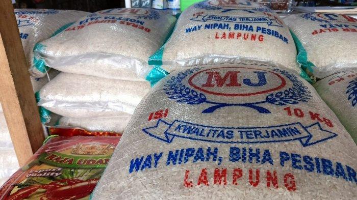 Beras di Pesisir Barat Lampung Naik Jadi Rp 14 Ribu per Kg - Tribunlampung.co.id