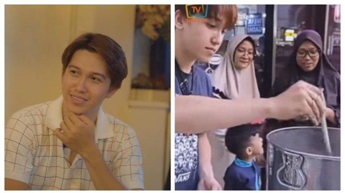 Artis Sidiq Eduard Nangis Ingat Masa Sulit Makan Hanya Pakai Lauk Basreng - Tribunlampung.co.id