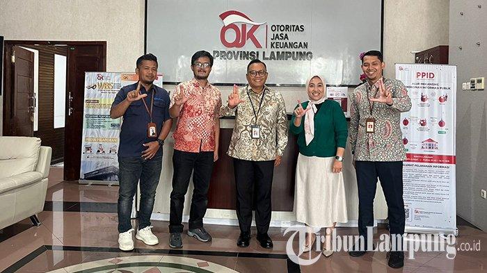 Sinergikan Kerja Sama, Tribun Lampung Sambangi Kantor OJK Lampung - Tribunlampung.co.id
