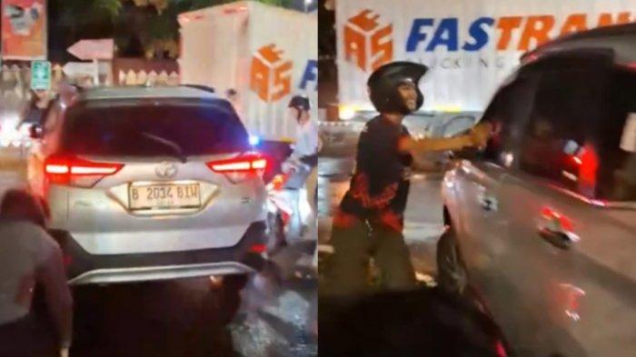 Pengendara Rush di Bandar Lampung Nyaris Diamuk Massa Setelah Diduga Tabrak Dua Pengendara Motor ...