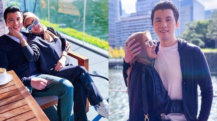 Syahrini Dipeluk Mesra Reino Barack, Tepis Isu Cerai - Tribunlampung.co.id