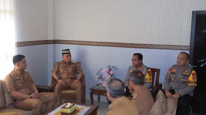 Kapolres Metro Polda Lampung Sambut Silaturahmi Wali Kota Dan Wakil