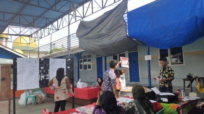 Persentase Pemilih di TPS 03 Rawa Laut Bandar Lampung Hanya 57 Persen ...