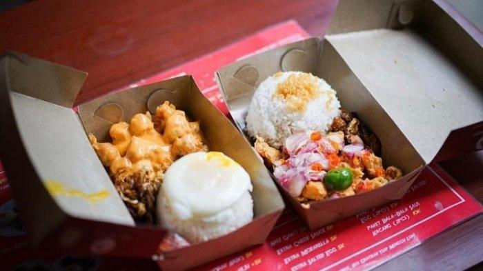 Tempat Wisata di Bandung, Menikmati Ayam Popcorn Salted Egg dengan Beragam Sambal di Kedai Bang ...