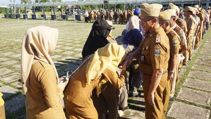 Hari Pertama Masuk Kerja, Tingkat Kehadiran ASN di Pesisir Barat Capai 95 Persen - Tribunlampung ...