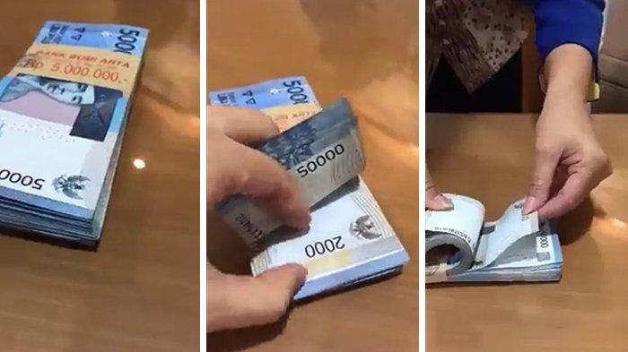 Viral Terselip 4 Lembar Uang Rp 2 Ribuan dalam Pecahan Rp 50 Ribu di ...