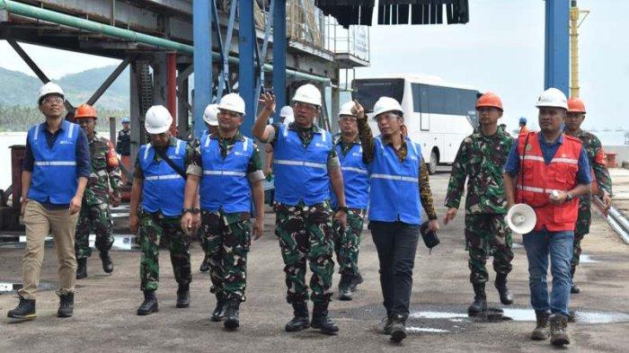 Waaster Kasad Cek Kualitas Batubara PLTU Sebalang Lampung Selatan ...