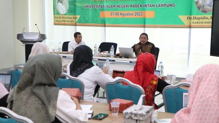 Prodi Pendidikan Fisika dan PIAUD FTK UIN RIL Gelar Workshop OBE - Tribunlampung.co.id