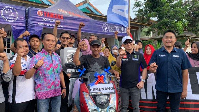 Gebyar Hadiah, Yamaha Lampung Bagi-Bagi Sepeda Motor - Tribunlampung.co.id