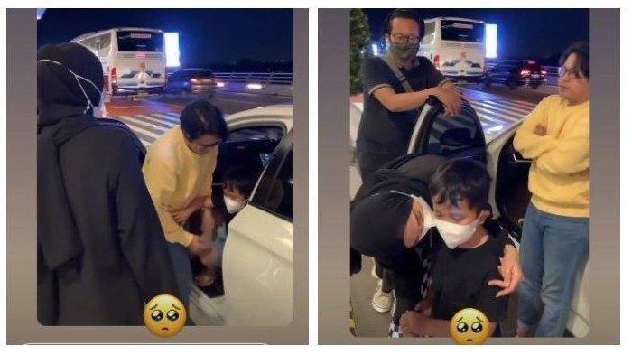 Anak Ririe Fairus Tiba-tiba Turun dari Mobil Ayus, Seolah Enggan Dibawa ...