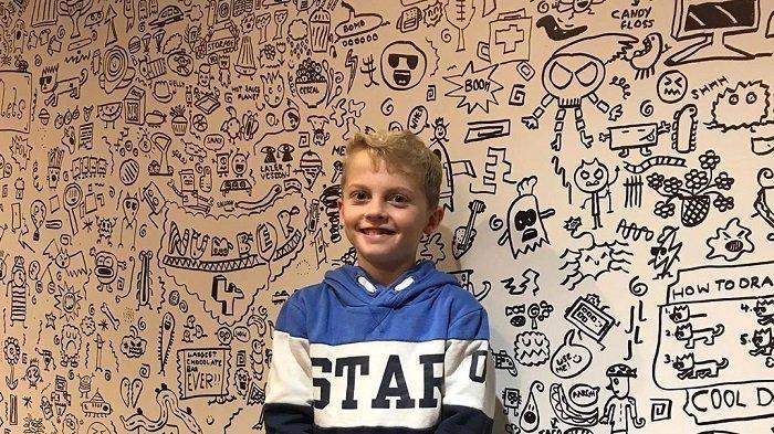 Awalnya Dimarahi Karena Mencoret-coret Dinding Rumah, Kini Sang Anak ...