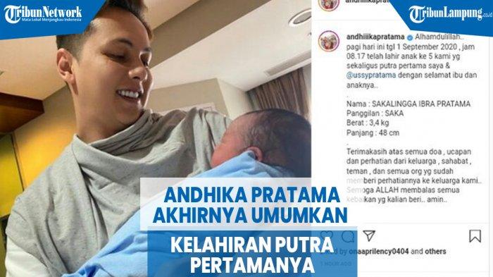VIDEO Andhika Pratama Akhirnya Umumkan Kelahiran Putra Pertamanya ...