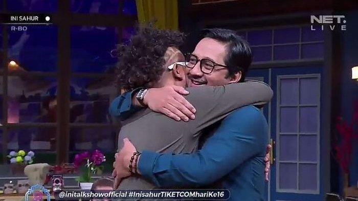 Andre Taulany Kembali Isi Ini Talk Show, Lihat Kaki Nunung Saat Peluk ...