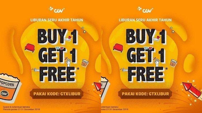 Wah Ada Promo Asyik Nih, Buy 1 Get 1 Tiket Nonton di CGV Melalui Fitur ...