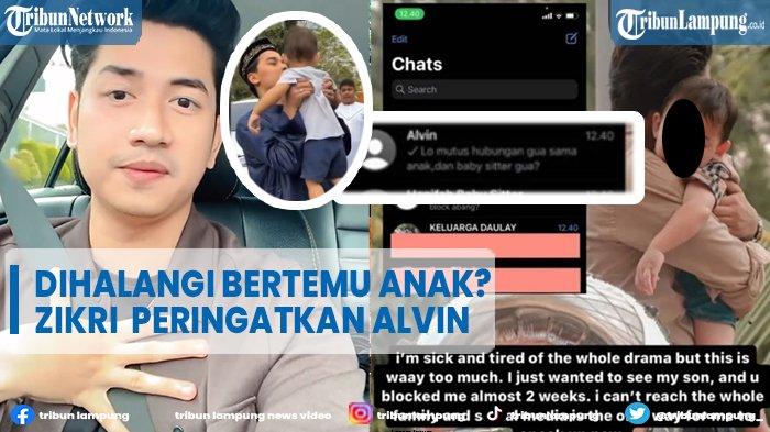 Zikri Daulay Beri Peringatan Keras ke Alvin Faiz, Suami Henny Rahman - Tribunlampung.co.id