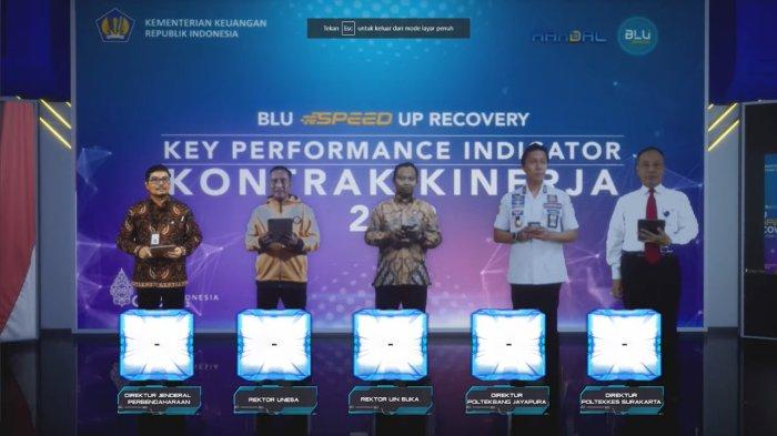 Rektor Universitas Lampung Ikuti Rapat Koordinasi BLU Tahun 2022 Usung ...