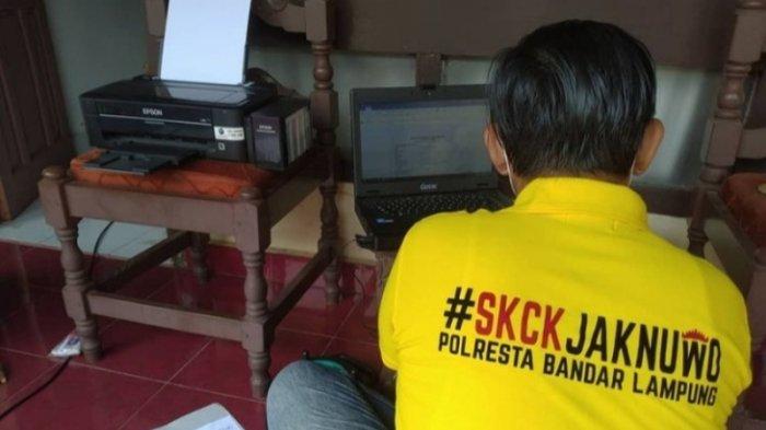 Bikin SKCK Kini Bisa di Rumah Lewat Program SKCK Jak Nuwo, Ini Caranya - Tribunlampung.co.id
