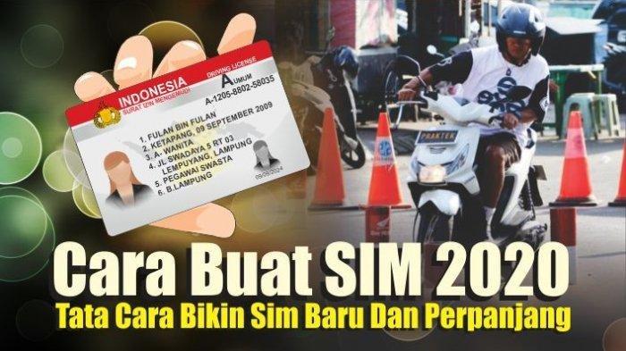 Cara Buat SIM 2020, Syarat Buat SIM Baru, Biaya Buat SIM Baru ...