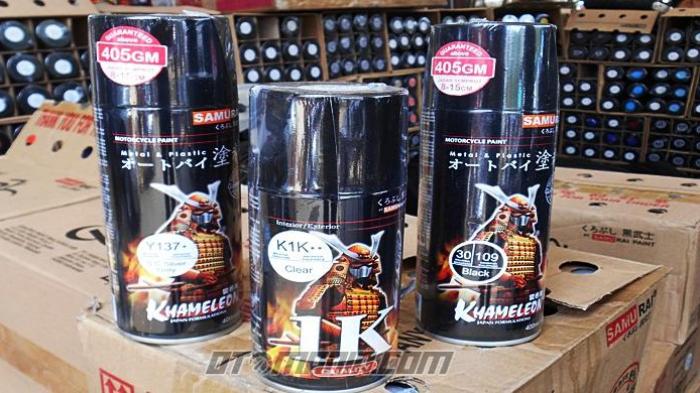 Ini Cat Semprot yang Bikin Sepeda Motor Jadi Baru - Tribunlampung.co.id