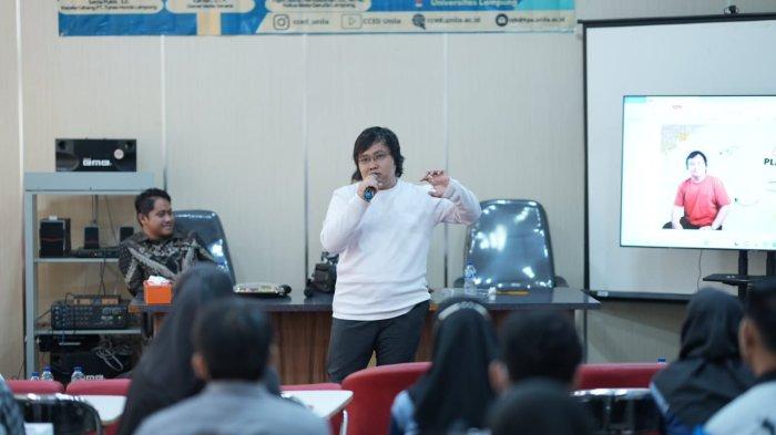CCED Unila Gelar Seminar Level Up Your Future Career Bagi Mahasiswa Unila - Tribunlampung.co.id