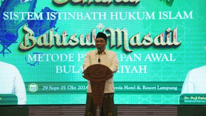 Seminar Sistem Istinbath Hukum Islam dan Bahtsul Masail Digelar UIN RIL Bersama Kanwil Kemenag ...