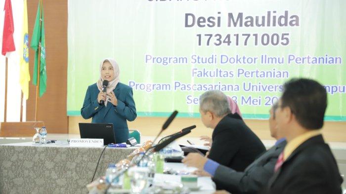 Promovendus Unila Buat Terobosan dalam Pelestarian Anggrek Alam dengan Hibridisasi dan ...