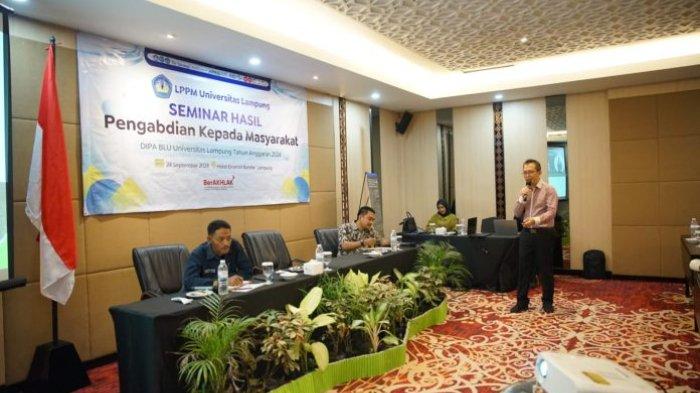 LPPM Unila Gelar Seminar Hasil Pengabdian kepada Masyarakat DIPA BLU ...