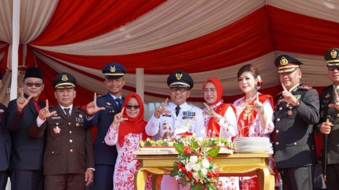 Penjabat Bupati Mesuji Sulpakar Jadi Inspektur Upacara HUT ke-77 Republik Indonesia ...